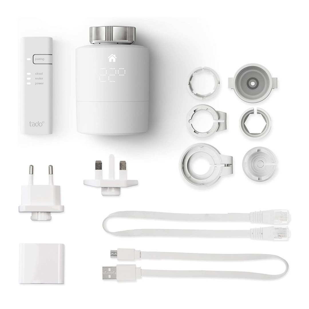 TADO Starter Kit V3 Bridge Testa Termostatica Intelligente TADO Starter Kit V3 Bridge Testa Termostatica Intelligente